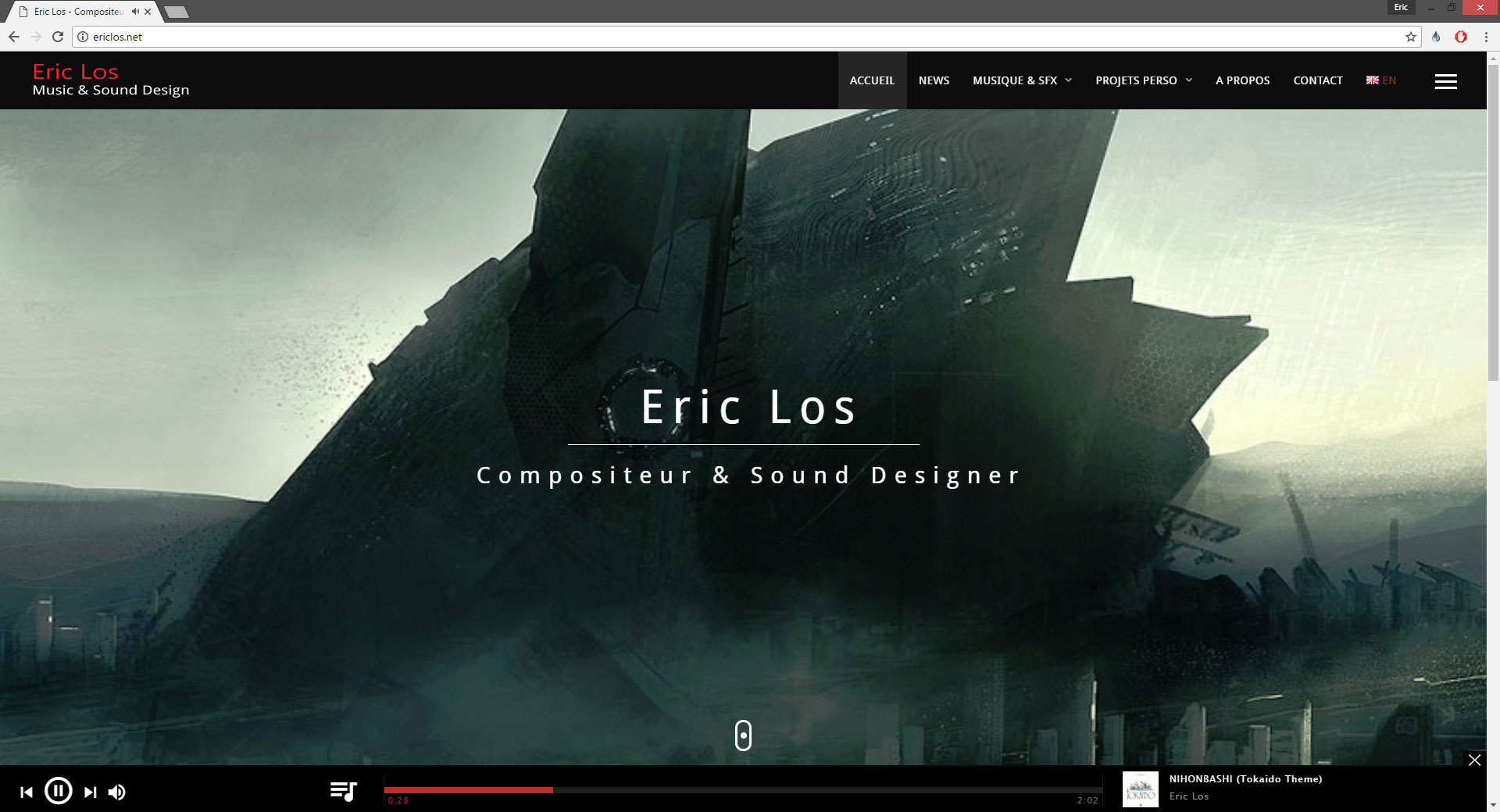 Eric Los - Compositeur et Sound Designer